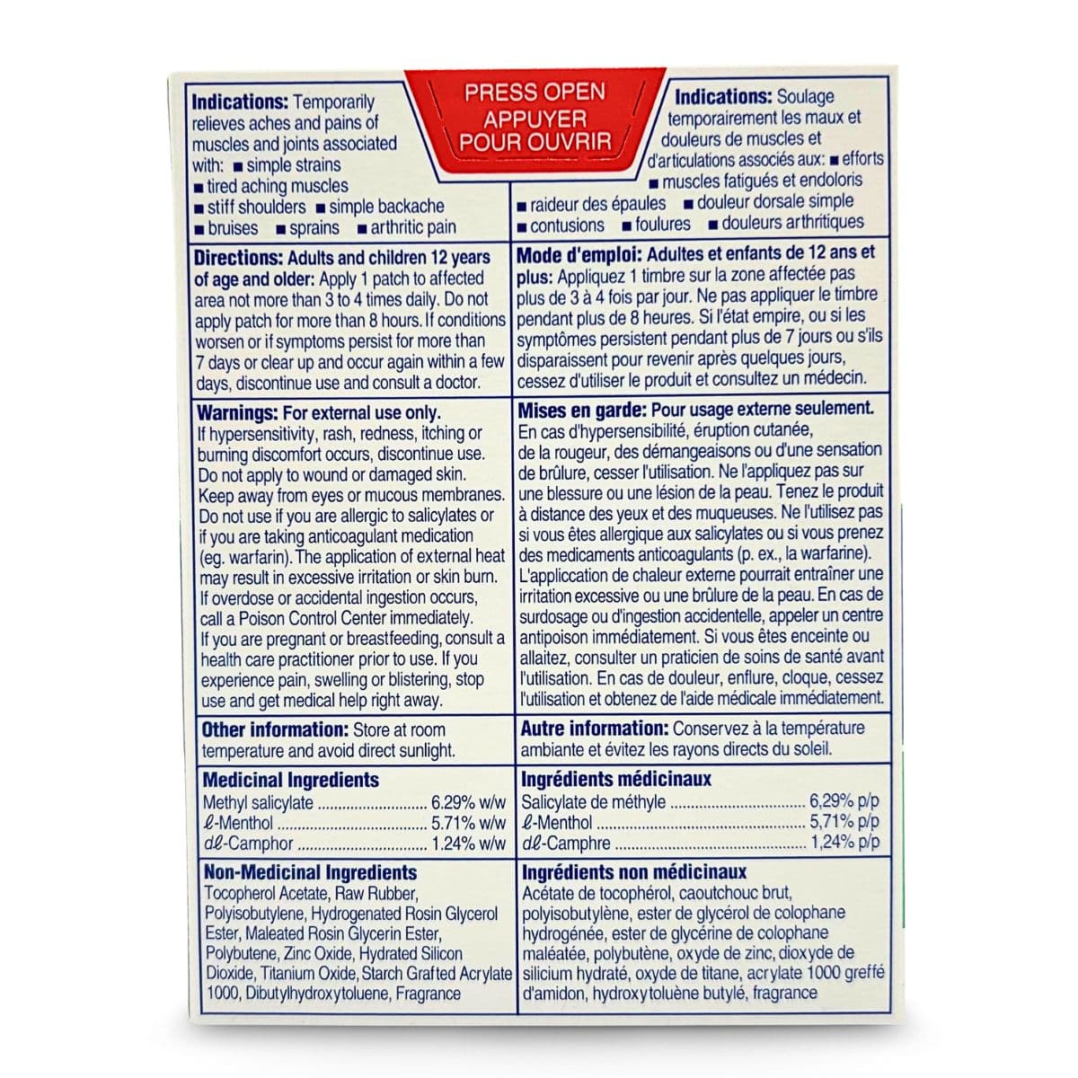 Salonpas® Timbres antidouleur – PHYTOVIE & KAMI